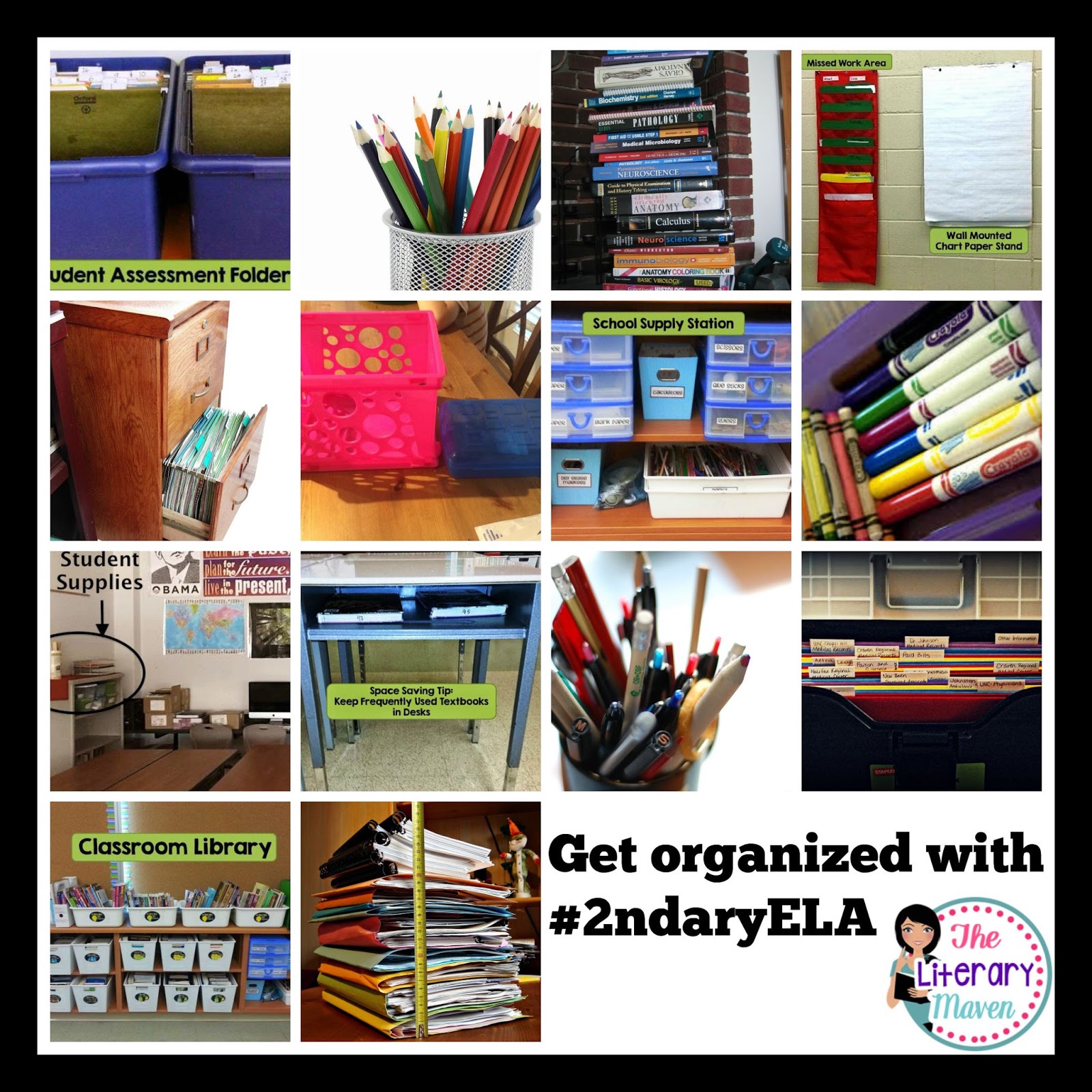 Organized Student Desk