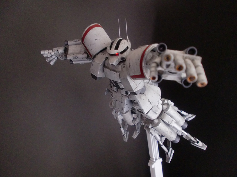 MSV 1/144 MSN-01 High Mobility Psycommu System Zaku scratch build by ...