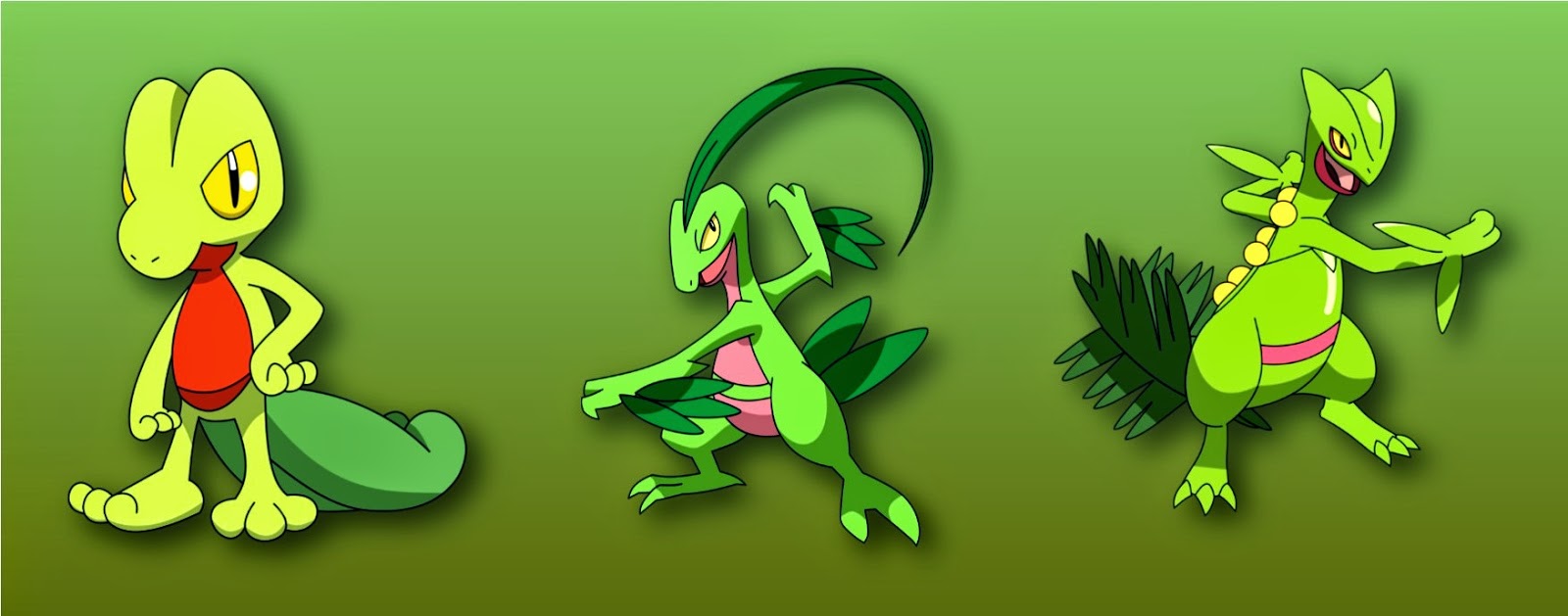 POKEadictos Tenerife: Iniciales de Hoenn(Treecko)