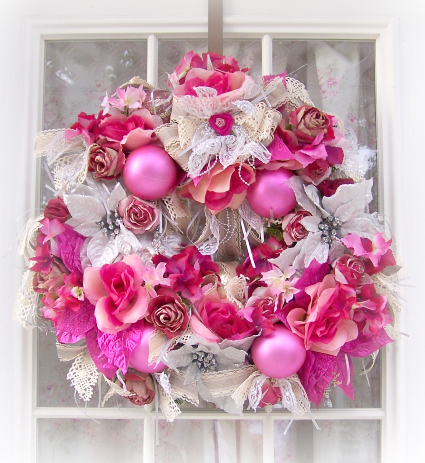 Olivia's Romantic Home: Victorian Romance Christmas Wreath