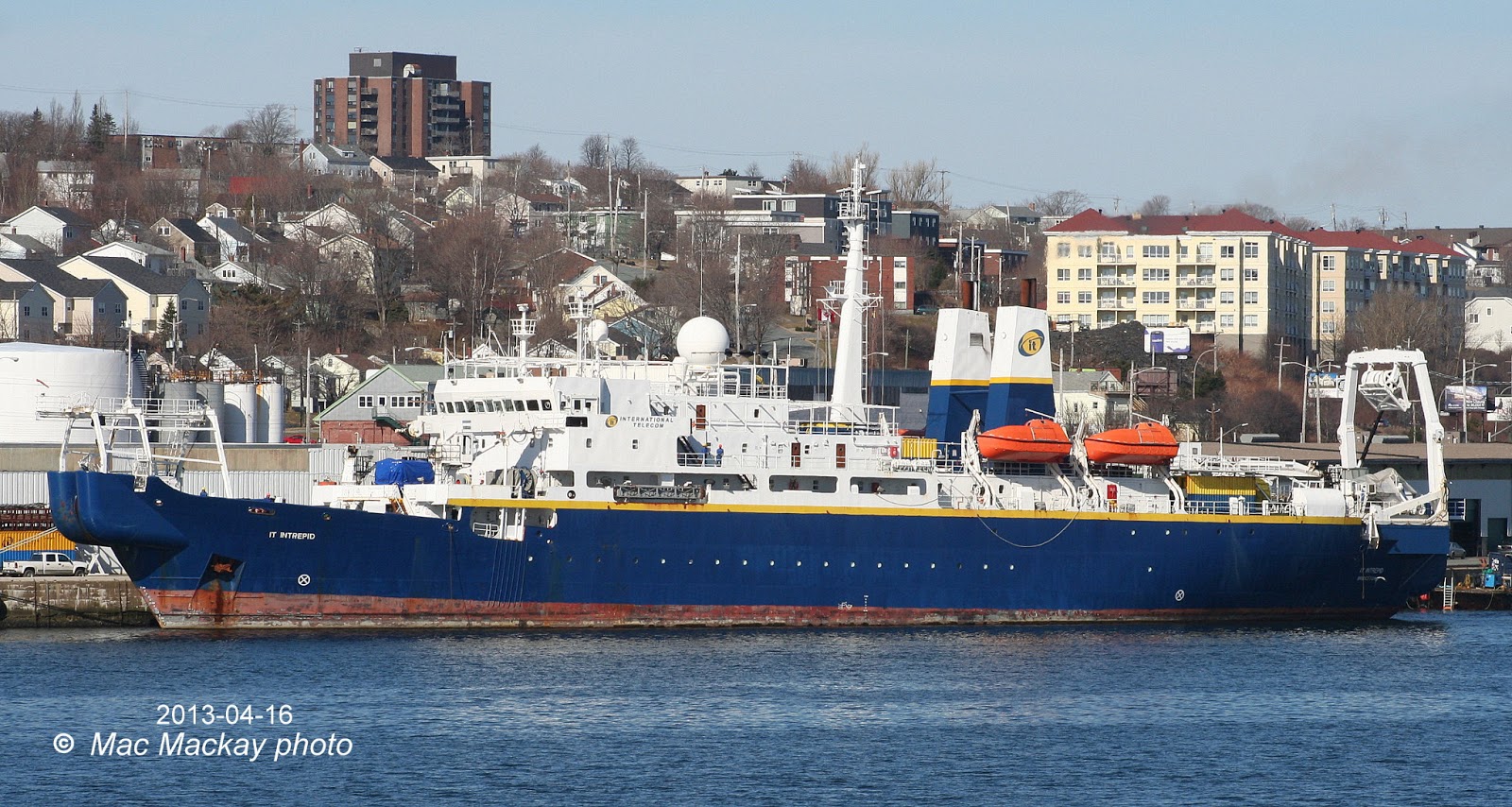 Shipfax: IT Intrepid - more work