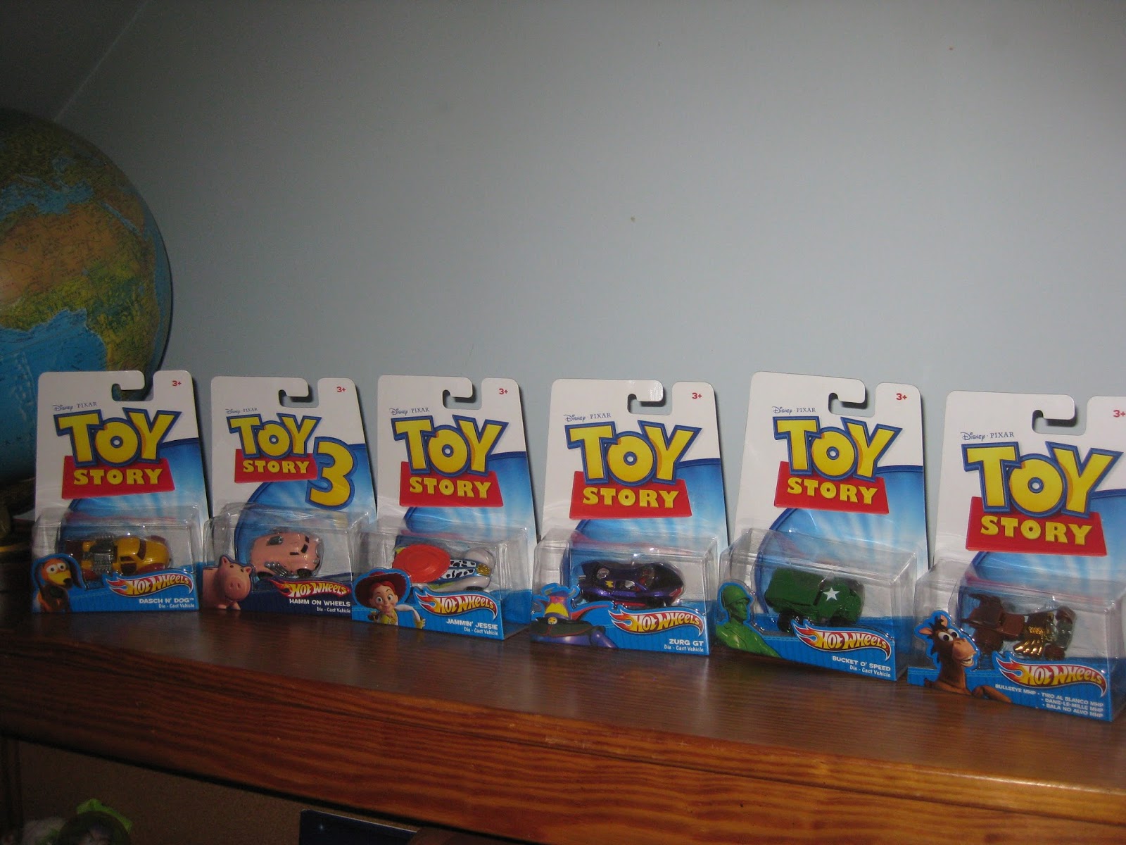 Dan the Pixar Fan: Toy Story: Hot Wheels Character Cars Collection