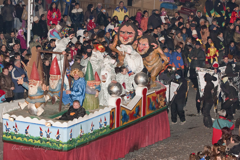 Solsones en Imagenes: Carrozas del Carnaval de Solsona en la "Arribada ...