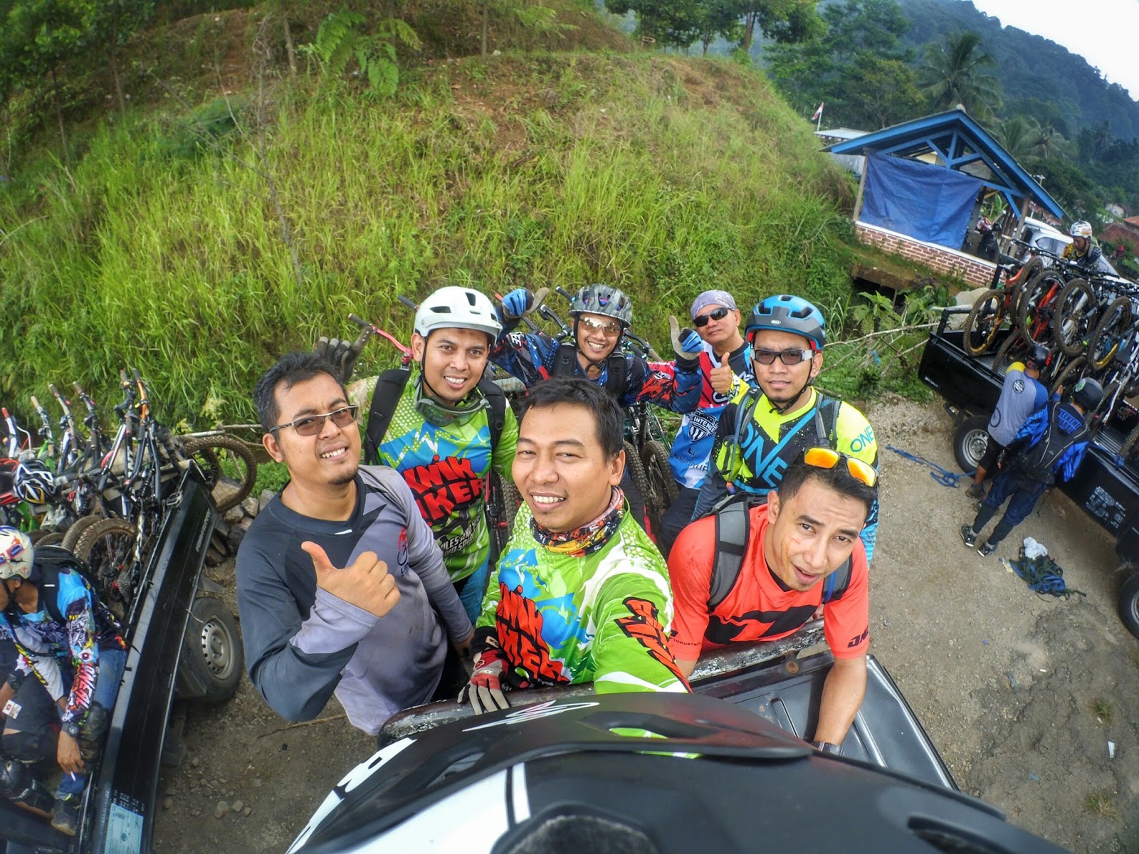 INDONESIA MOUNTAIN BIKE: Photo gowes di jalur C2AM 5 - Curug Mandala ...
