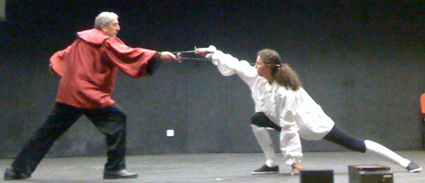 AfriClassical: Daniel Marciano Gives Fencing Lesson to Granddaughter ...
