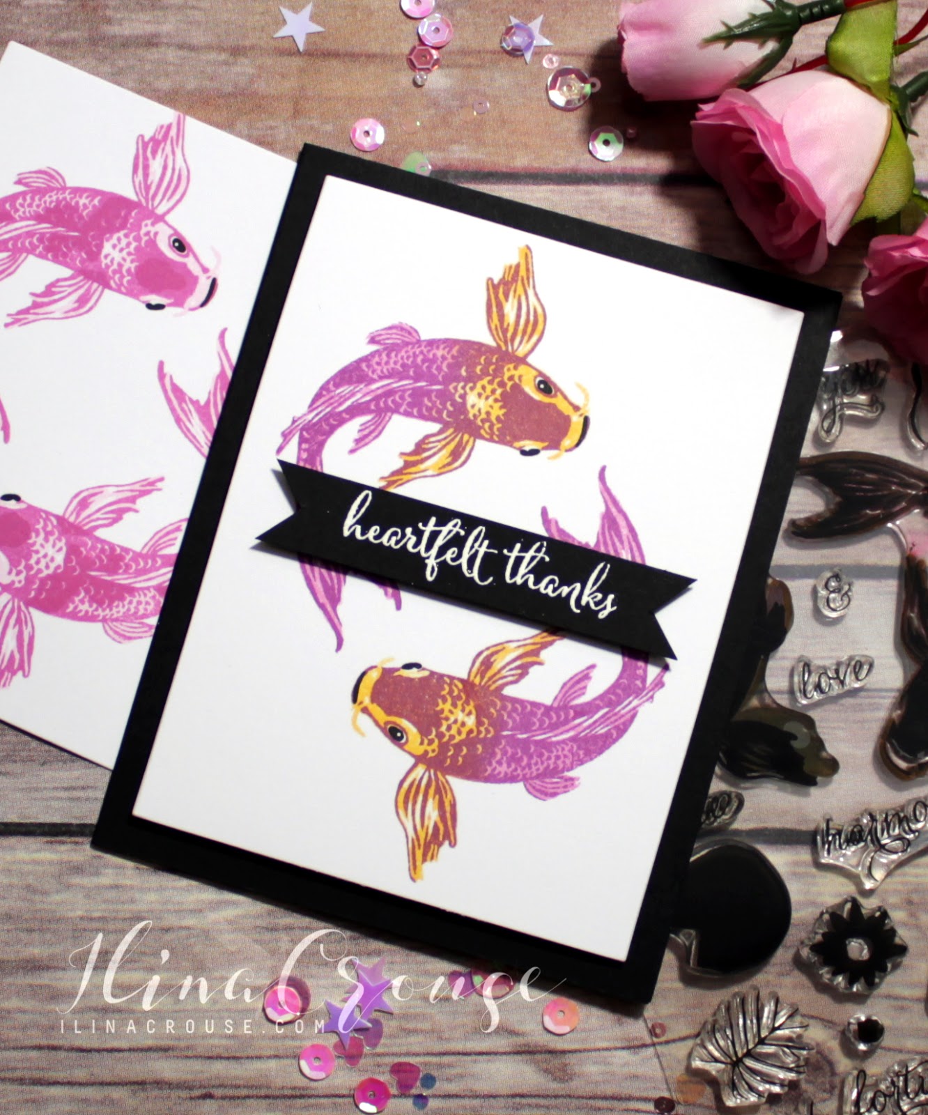 Introducing the MISTI Creative Corners and Hero Arts Color Layering Koi
