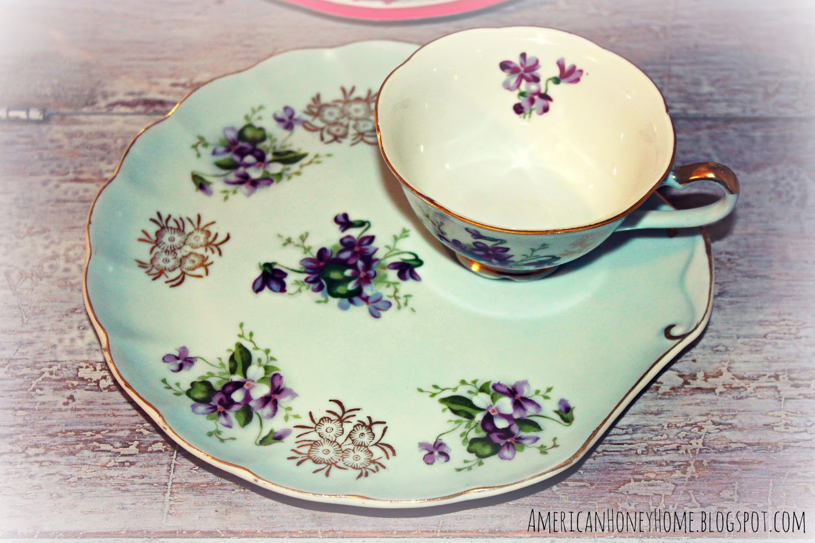 American Honey Home: Spring Tea Cup Exchange