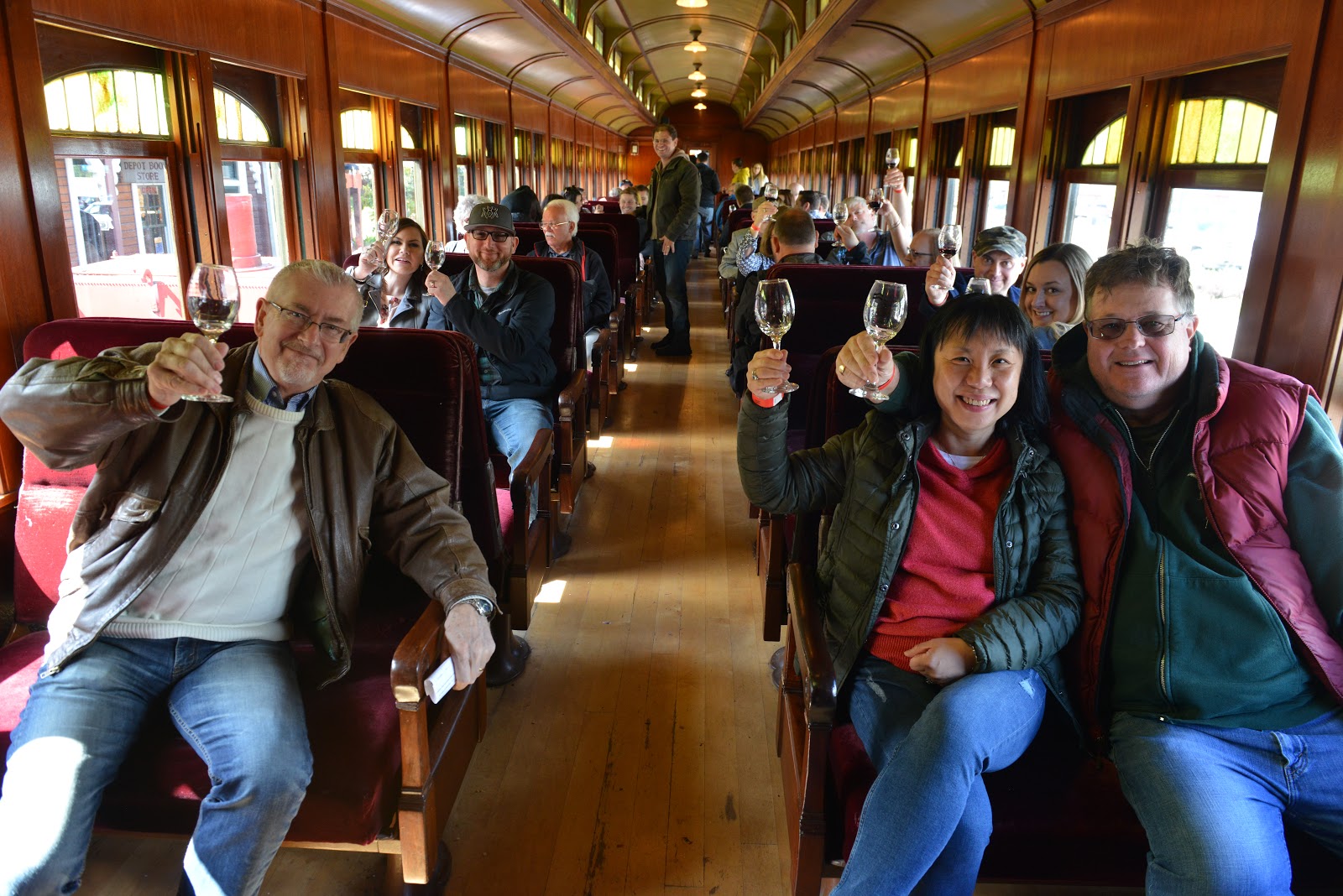 Northwest Railway Museum Blog: April wine train