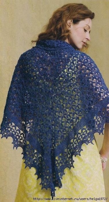 Πλεκτες Ιδεες-Crochet Ideas: Σχεδιο για πλεκτη σαρπα με βελονακι ...