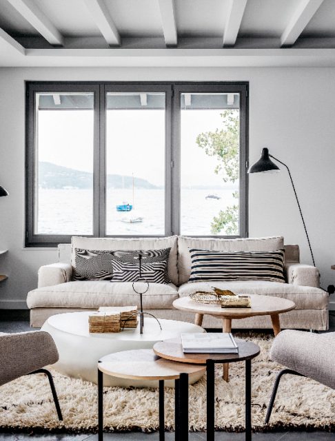 A house on Lake Annecy by design studio Maison Hand