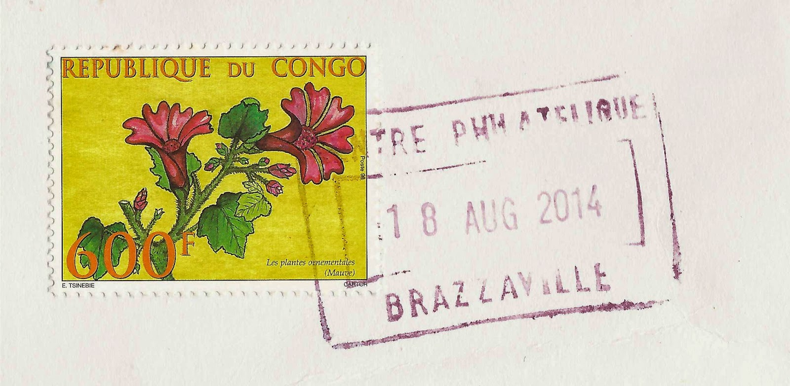 A Journey of Postcards: A piece of art from The Republic of the Congo