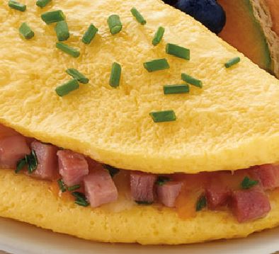 Recipes By Sara: Cheese and Ham Omelet
