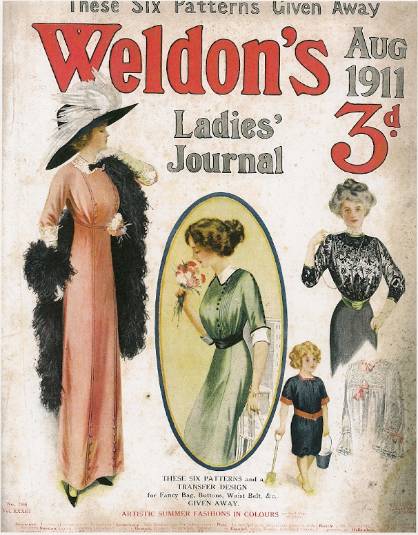 What We Wore Then: Weldon's Ladies' Journal, August 1911