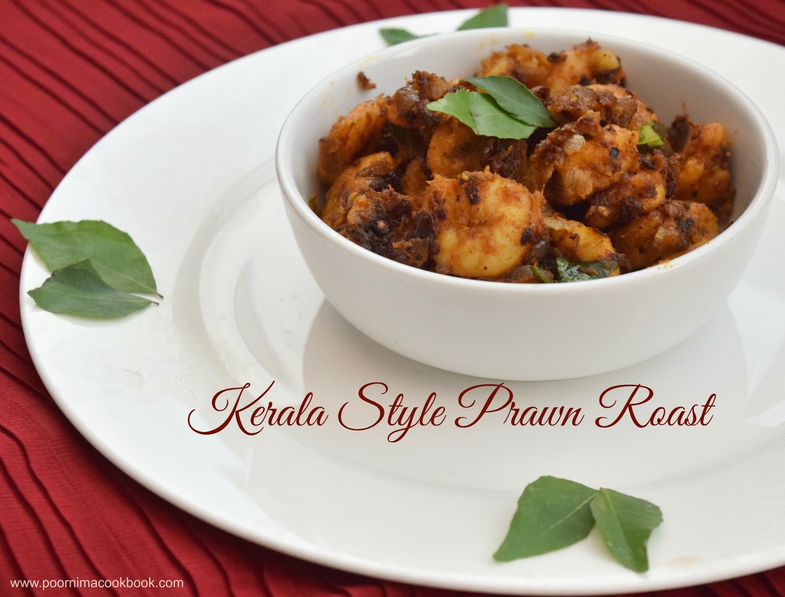 Poornima's Cook Book: Kerala Style Prawn Roast / Fry