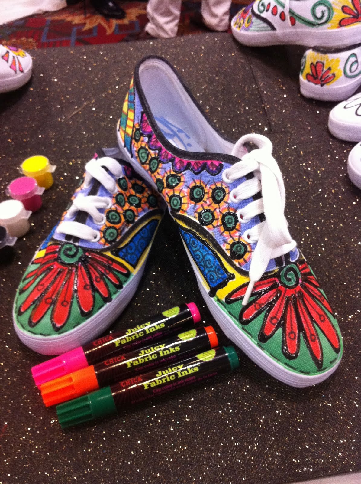 Why I colored 50 pairs of shoes. - Crafty Chica