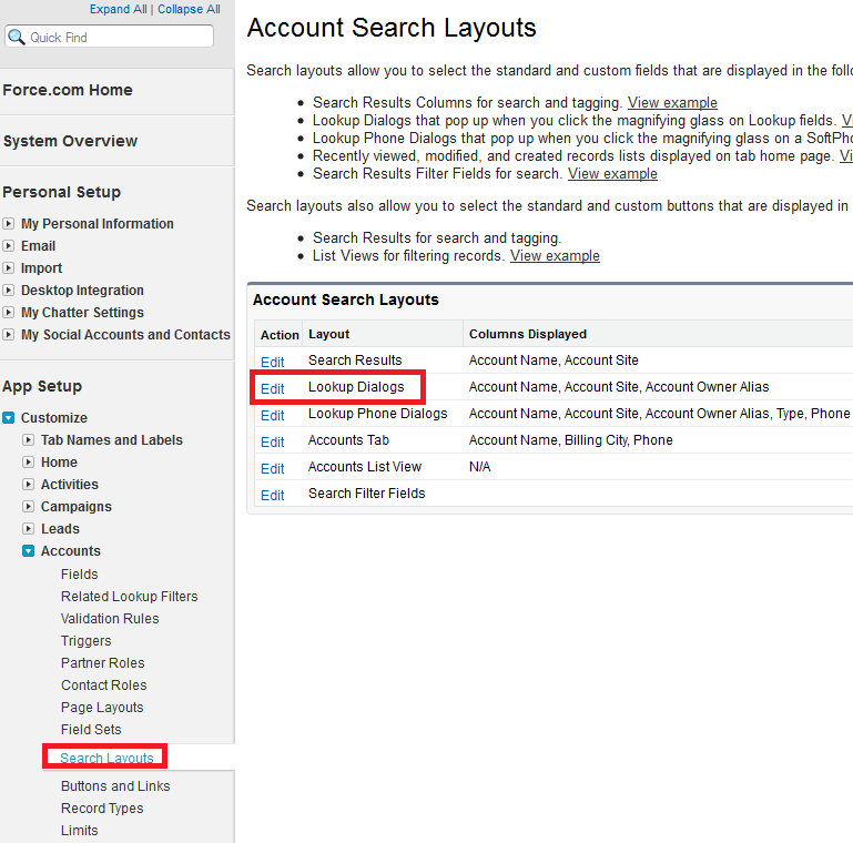 What Is The Use Of Lookup Dialogs Layout In Search Layouts Infallibletechie