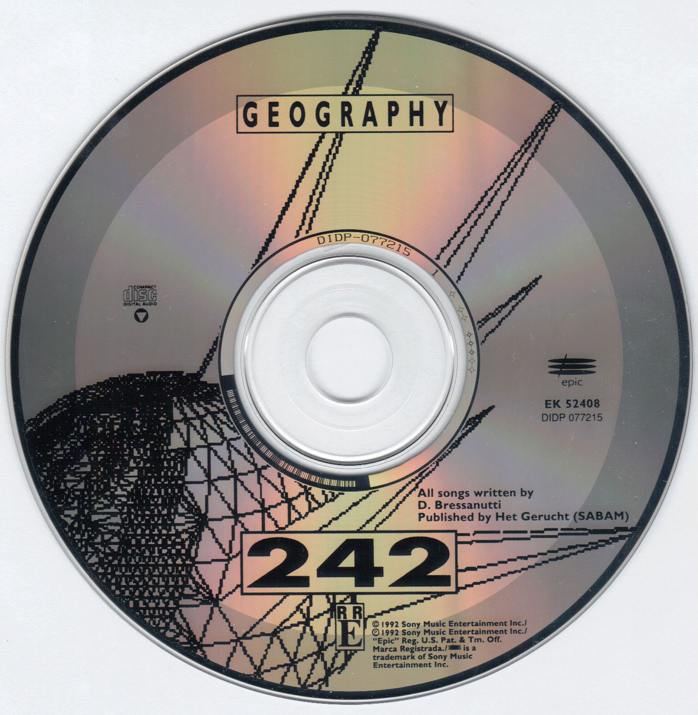 Front 242 Collector: Record of the Week: Geography CD