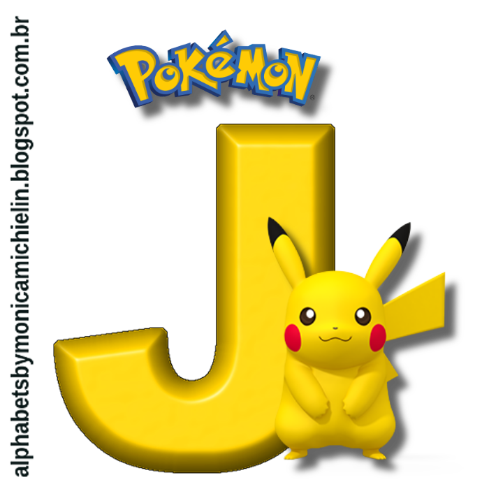 M. Michielin Alphabets: #POKEMON ALPHABET PNG