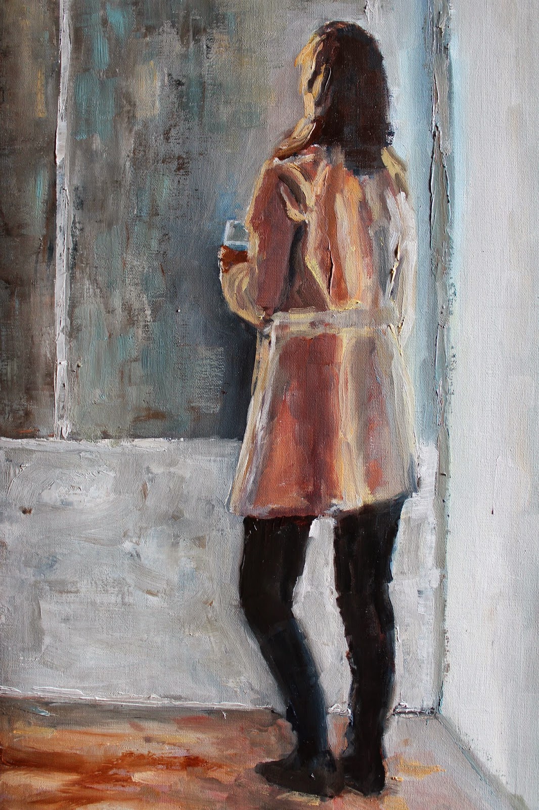 Wanda Lowery's Daily Painting: Long Day