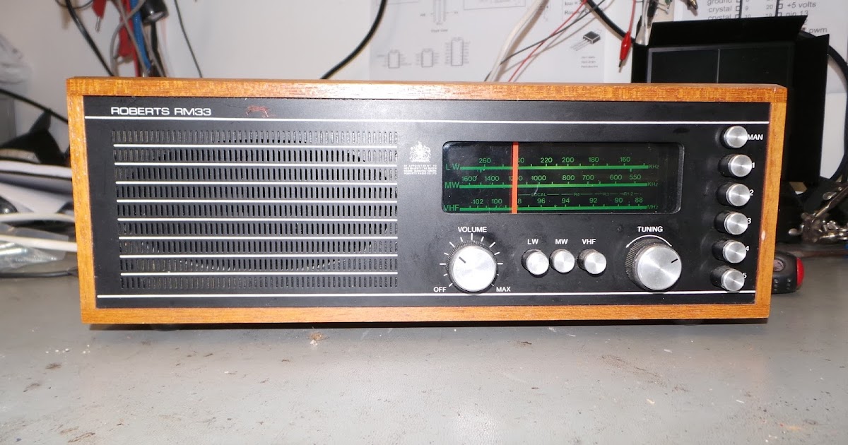 Doz' Blog: Roberts RM33 Desktop Radio repair. Freezer spray on the cheap.