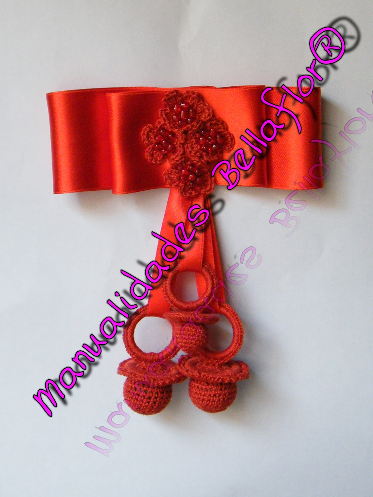 Bienvenidos al blog de Manualidades y Tejidos Bellaflor.: Chupetes ...