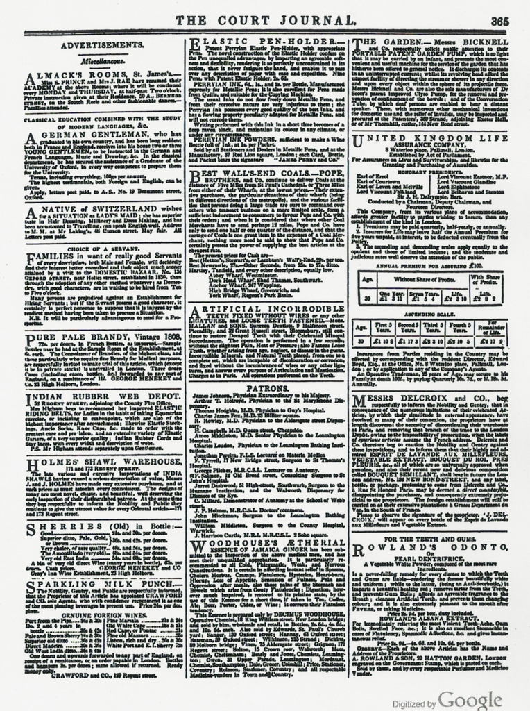 Two Nerdy History Girls: The Art of Advertising in 1835