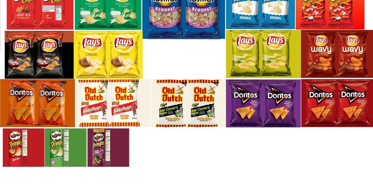 uCreate: 12 inch Doll Chips and Pringles Printable