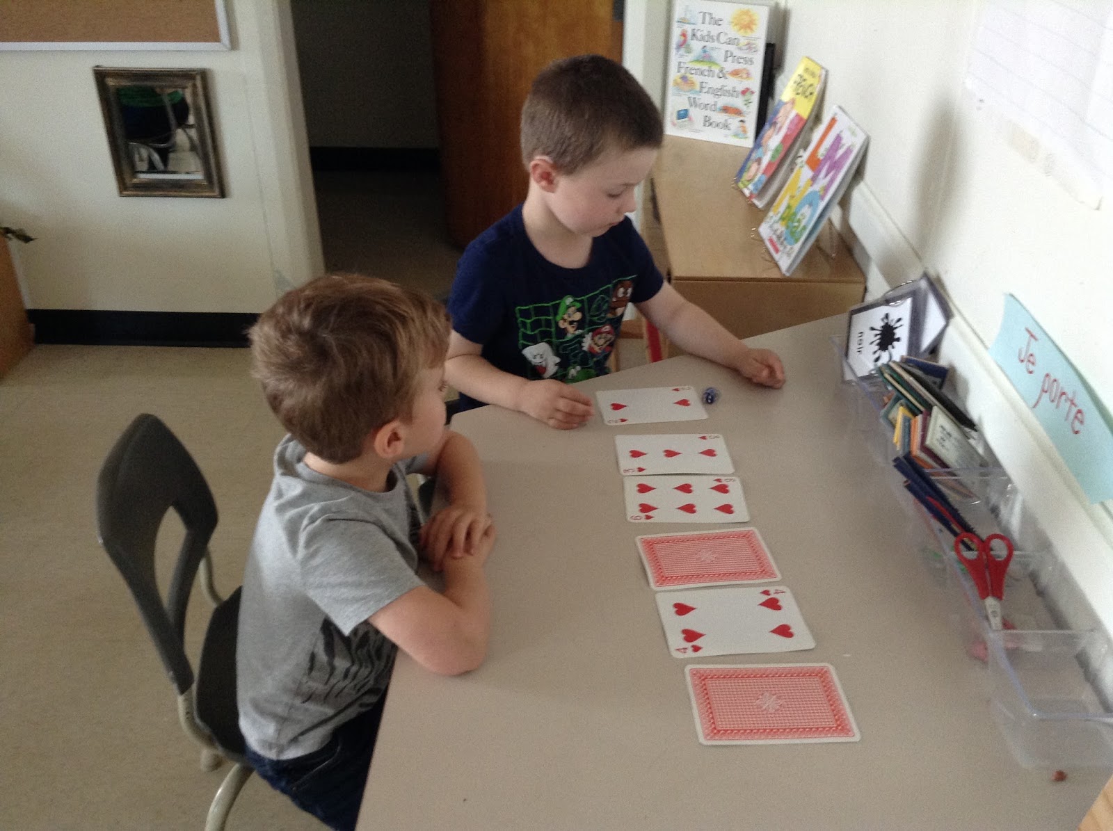 Mme. Aly & Mme. Allen's Kinder Class: Math Games - 6 up