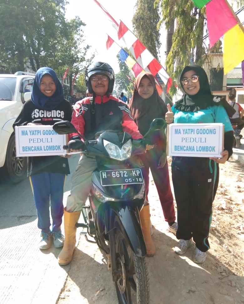 OSIS MA YATPI Godong Galang Dana untuk Korban Gempa Lombok - Harian ...