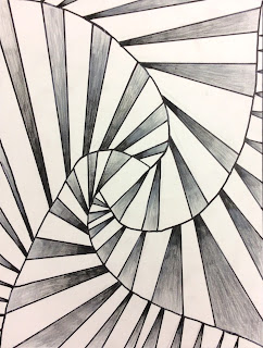 That Little Art Teacher: Op Art and Colored Pencil Tutorial - Art 1