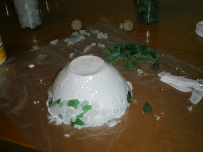 Ariadne From Greece A Sea Glass Bowl