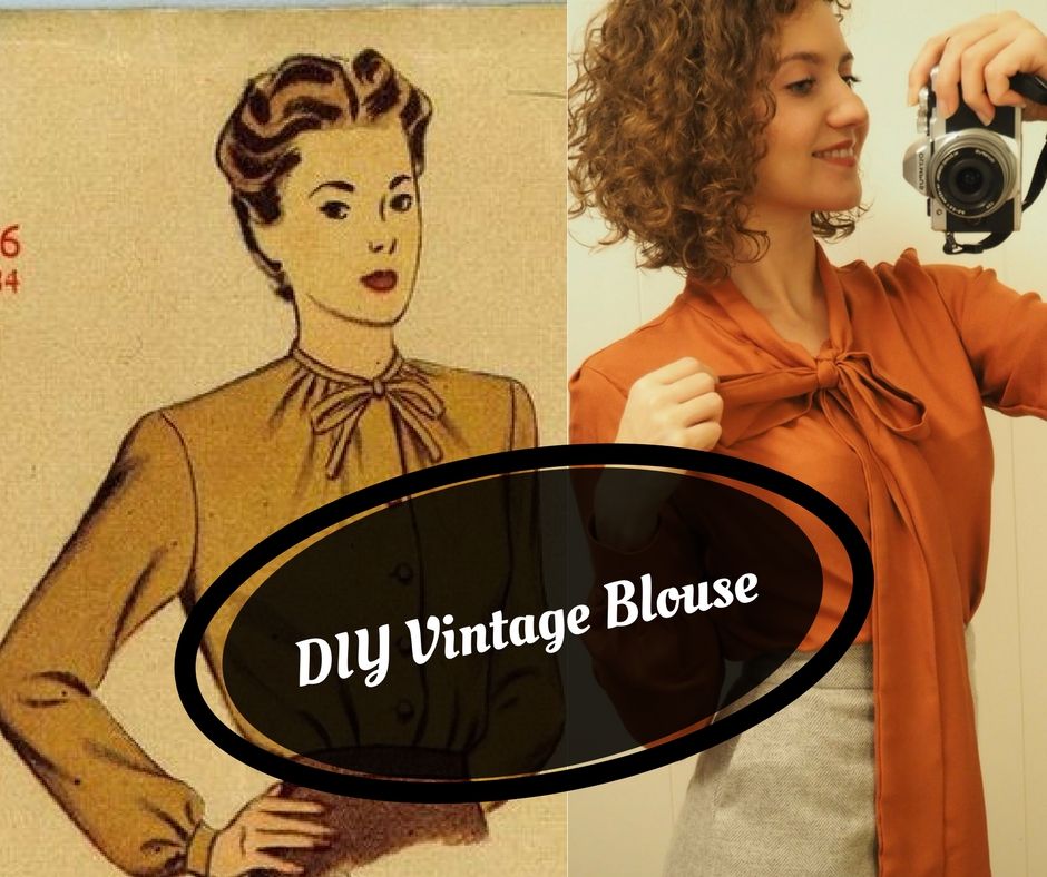 The Vintage Pattern Files: 1950s Sewing - Vintage Blouse Pattern