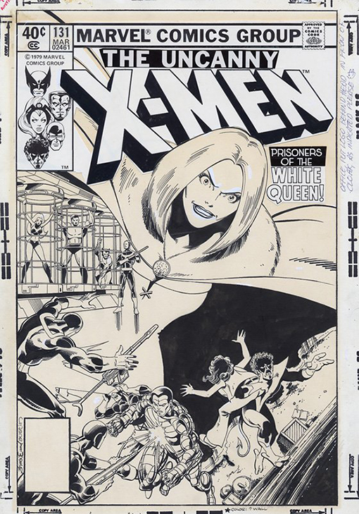 Marvel Comics of the 1980s: 1980 - Anatomy of a cover - Uncanny X-Men #131