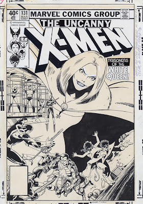Marvel Comics of the 1980s: 1980 - Anatomy of a cover - Uncanny X-Men #131
