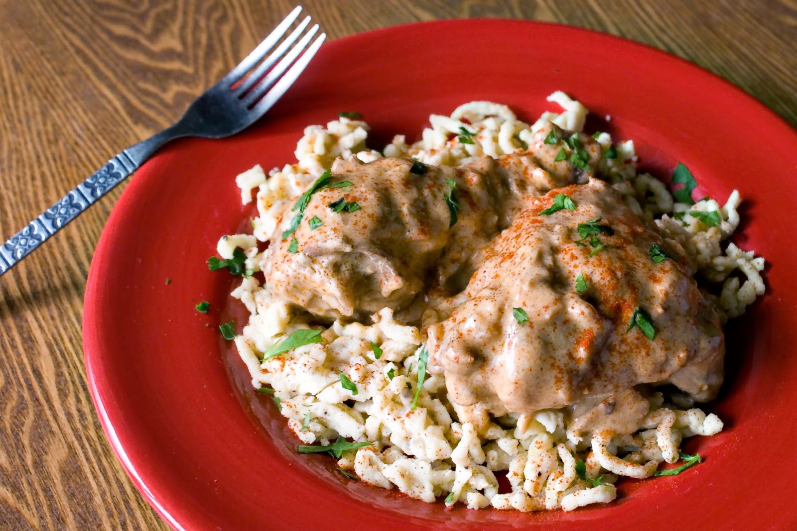 The Hungry Lovers: Romanian Chicken Paprikash