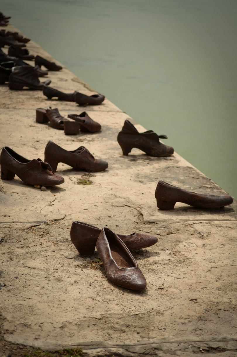 Shoes on the Danube Promenade