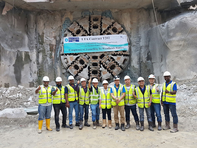 Thomson Line Construction: November Tunnel Progress