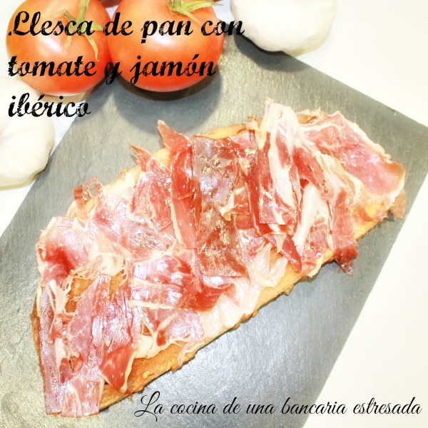 Pan con tomate y jamón ibérico, para mi una de las mejores cenas del ...