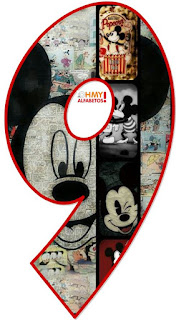 Abecedario de Escenas de Mickey Mouse. Mickey Mouse Abc. - Oh my Alfabetos!