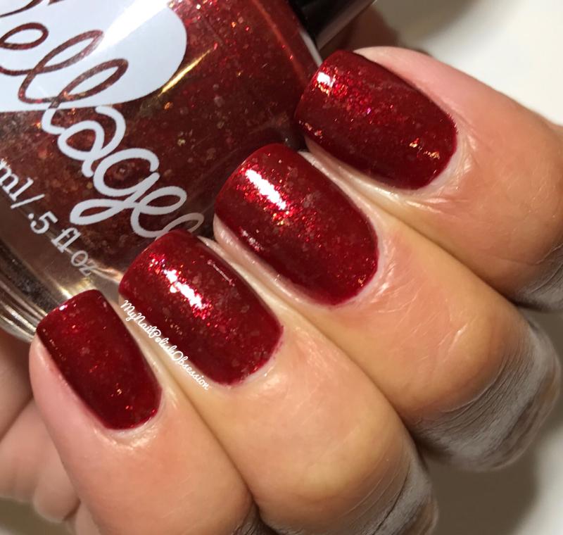 My Nail Polish Obsession: ellagee September Polish Pickup Exclusive; Ablaze