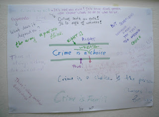 Better and better at English: Graffiti in the classroom?