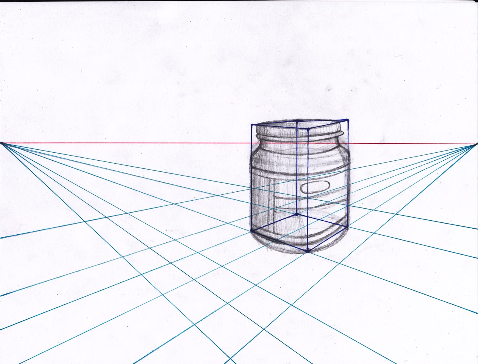 Coloured Two Point Perspective