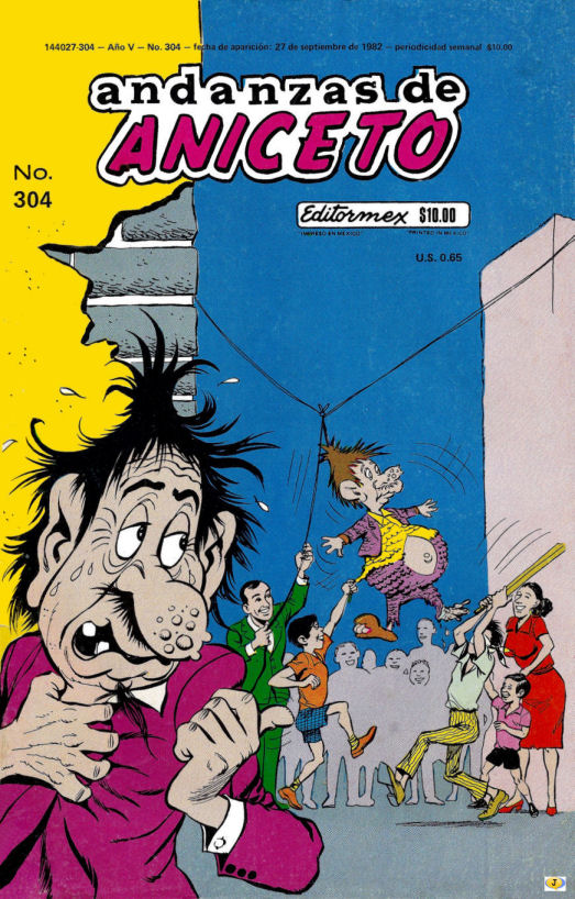 Comics Mexicanos de Jediskater: Andanzas de Aniceto No. 304, Septiembre ...