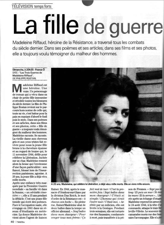 Madeleine Riffaud - Alchetron, The Free Social Encyclopedia