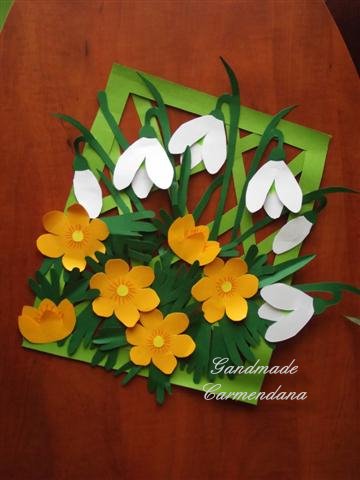 decoratiuni handmade: Decoratiune primavara