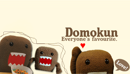 mylife is full of madness: domo kun