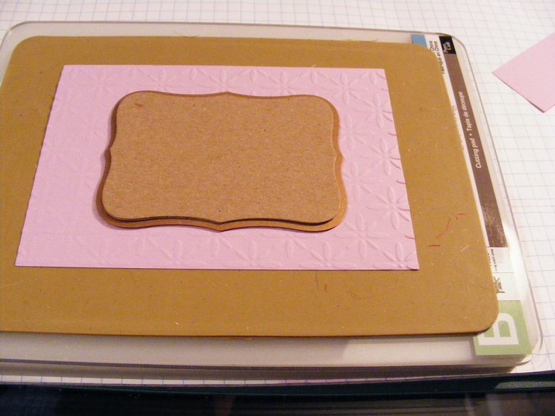 She's a Sassy Lady: Double Embossing Technique