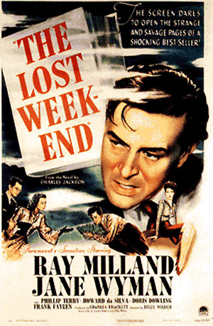 The Best Picture Project: THE LOST WEEKEND - 1945