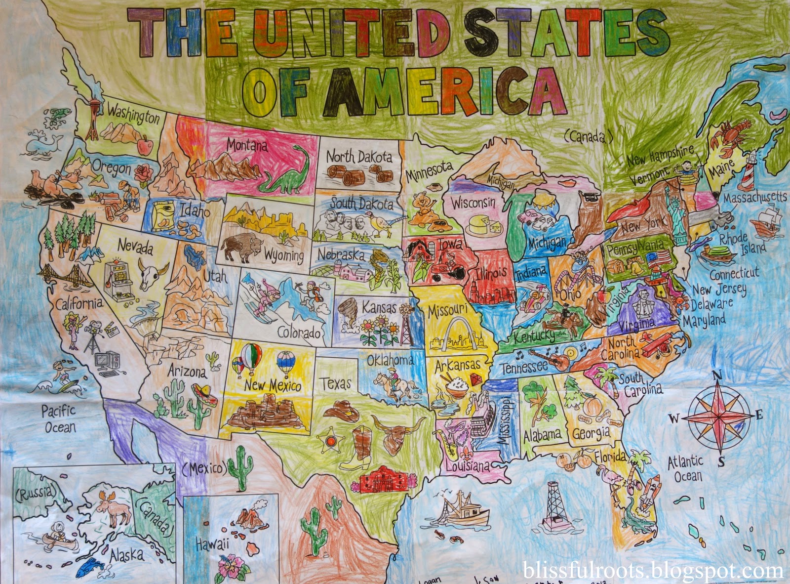 BLISSFUL ROOTS: Dollar Store Map