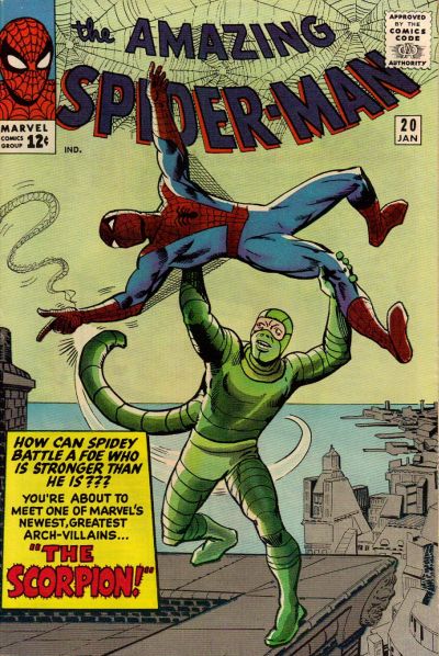 SPIDER-MAN REVIEWED!: Amazing Spider-Man #20. The Scorpion makes his debut